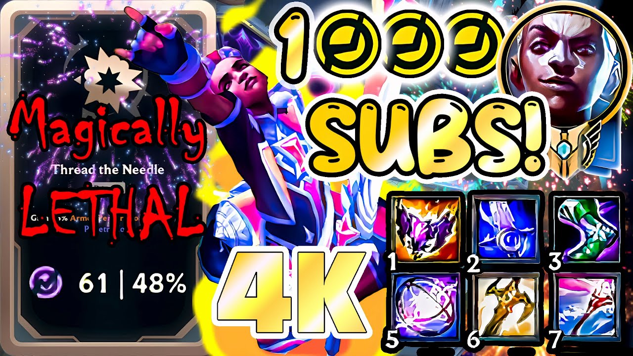 Magic Pen Ekko | 1k Subs | Rank Up to Gold | It's my Birthday Month! | We 4K Now - YouTube