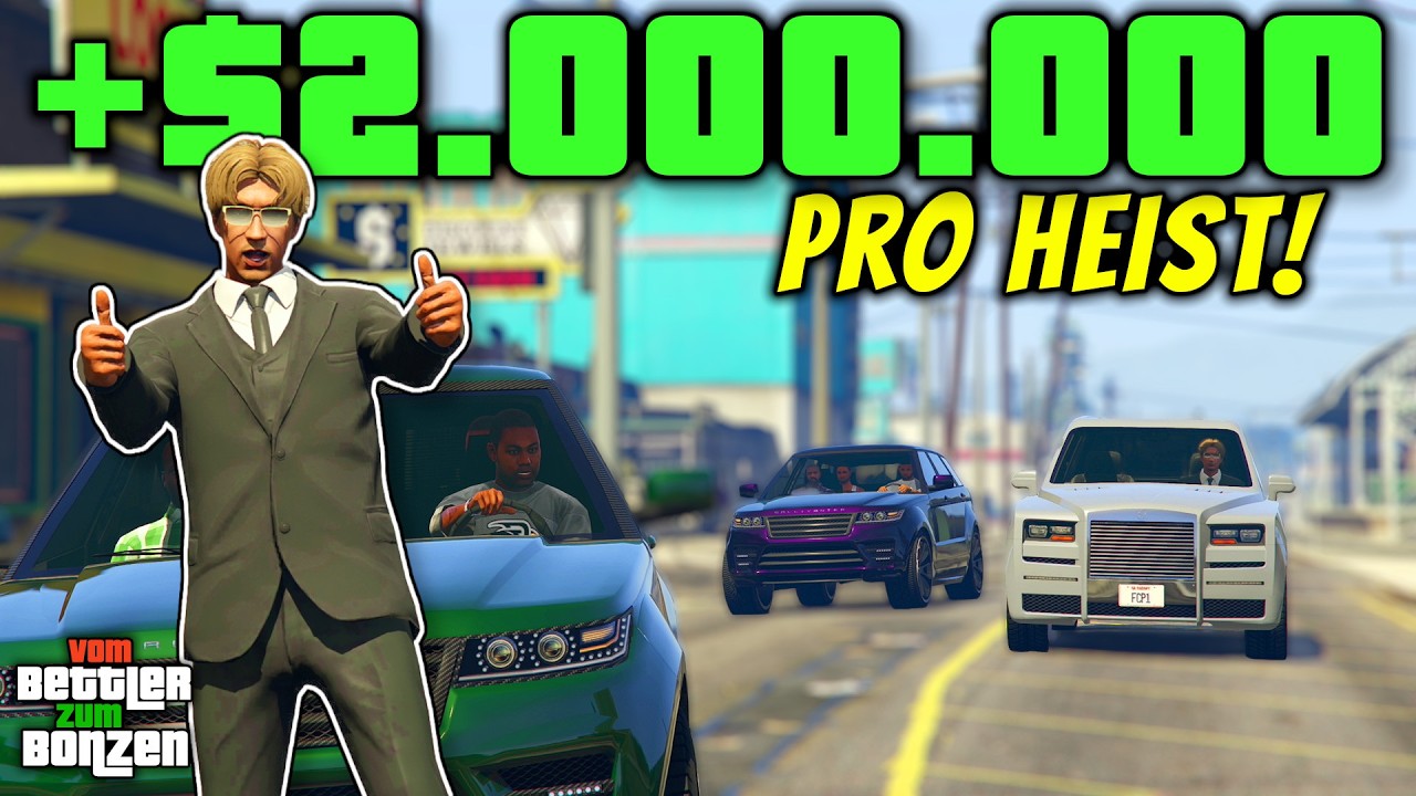 ES REGNET GELD BEIM VIP HEIST!!! (DANKE DR DRE!) | Vom Bettler zum ...