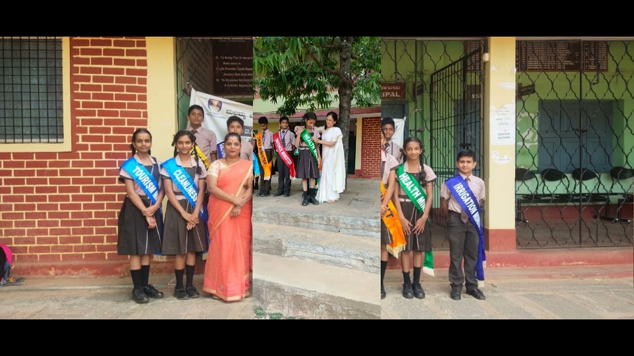 Marimallappa's Student Council 2023-2024. "Active Ministers at the ...