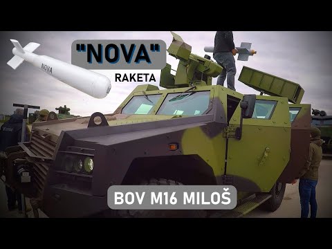 "NOVA Raketa" na vozilu BOV-M16 MILOŠ - YouTube