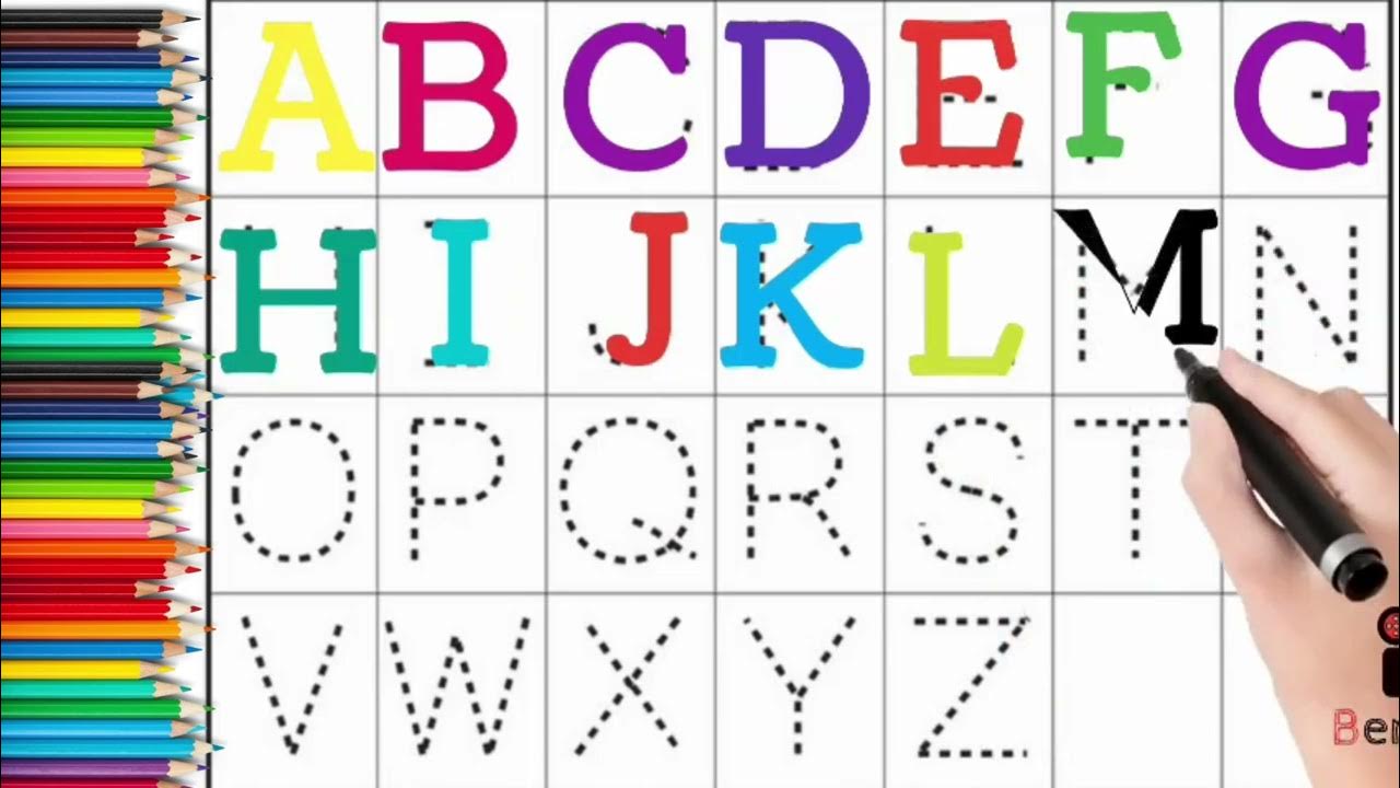 ABC Tracing for Kids | Learn Alphabet Letters with Fun & Music | A to Z ...