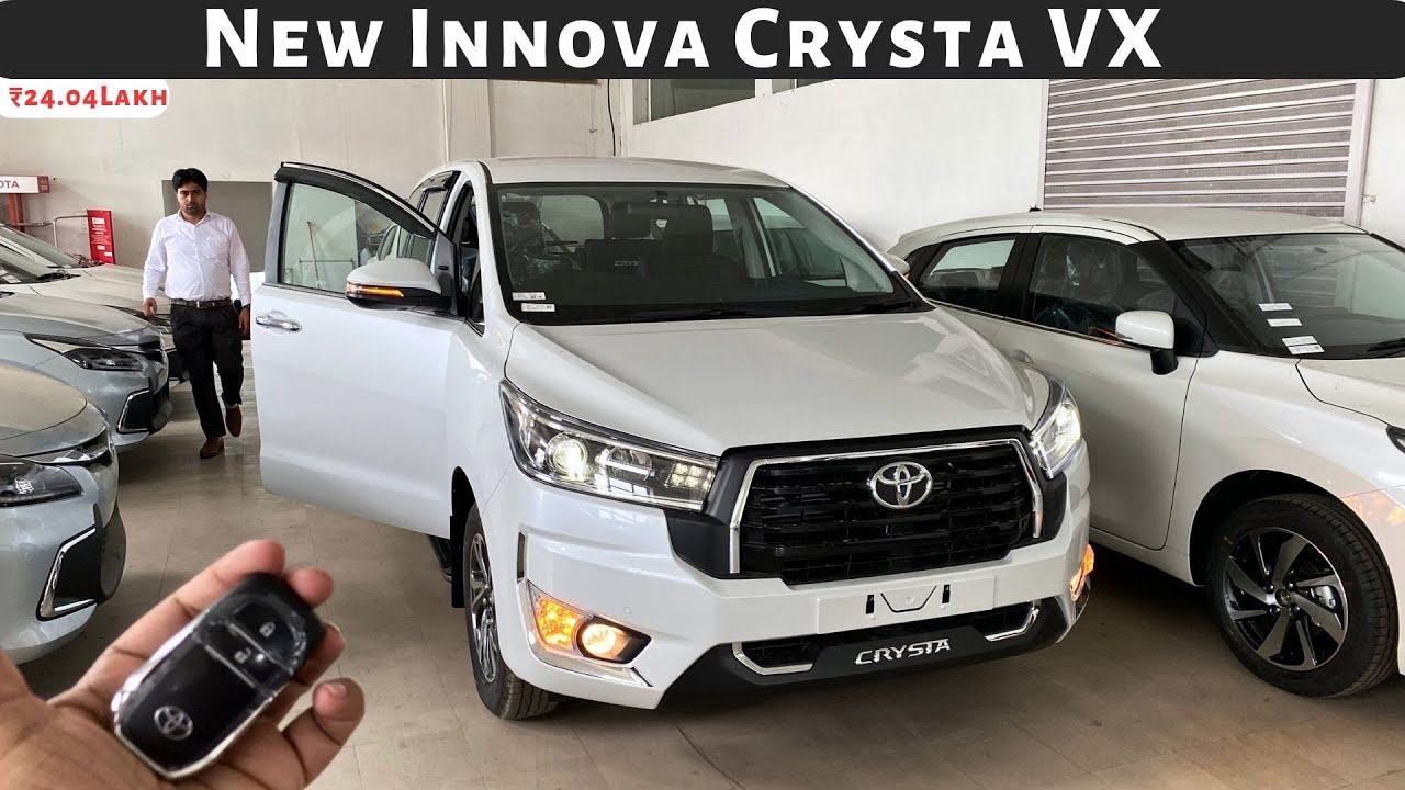 The All New INNOVA CRYSTA VX- Price, Features & Review - YouTube