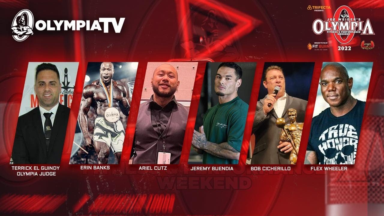 Erin Banks, Jeremy Buendia, Ariel Cutz, Flex Wheeler, Bob Chick and ...
