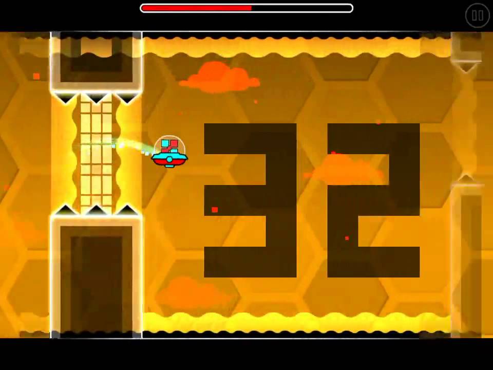 Geometry dash Flappy hexagon(100%)completion - YouTube