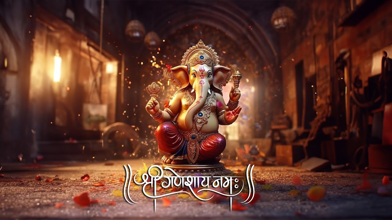 shri Ganeshaya Namah #viral #ganpattibabamorya - YouTube