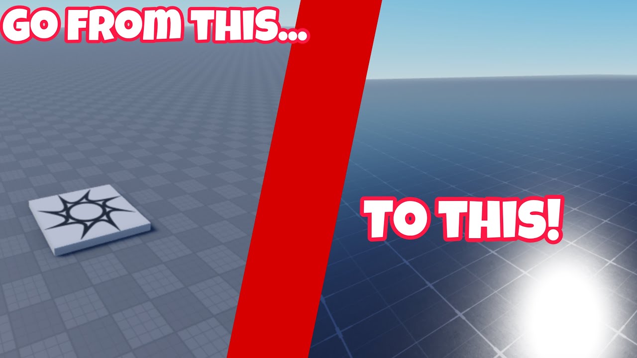 HOW TO UPGRADE BASEPLATE IN ROBLOX STUDIO (FOR BEGINNERS) - YouTube