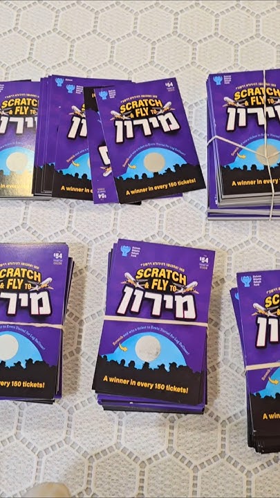 You could be the lucky winner flying to Meron for just $54! Enter now at www.meronscratchoff.org ...