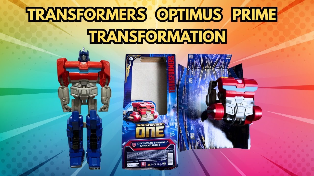 Unboxing and Review | Transformers | Optimus Prime | Transformation ...