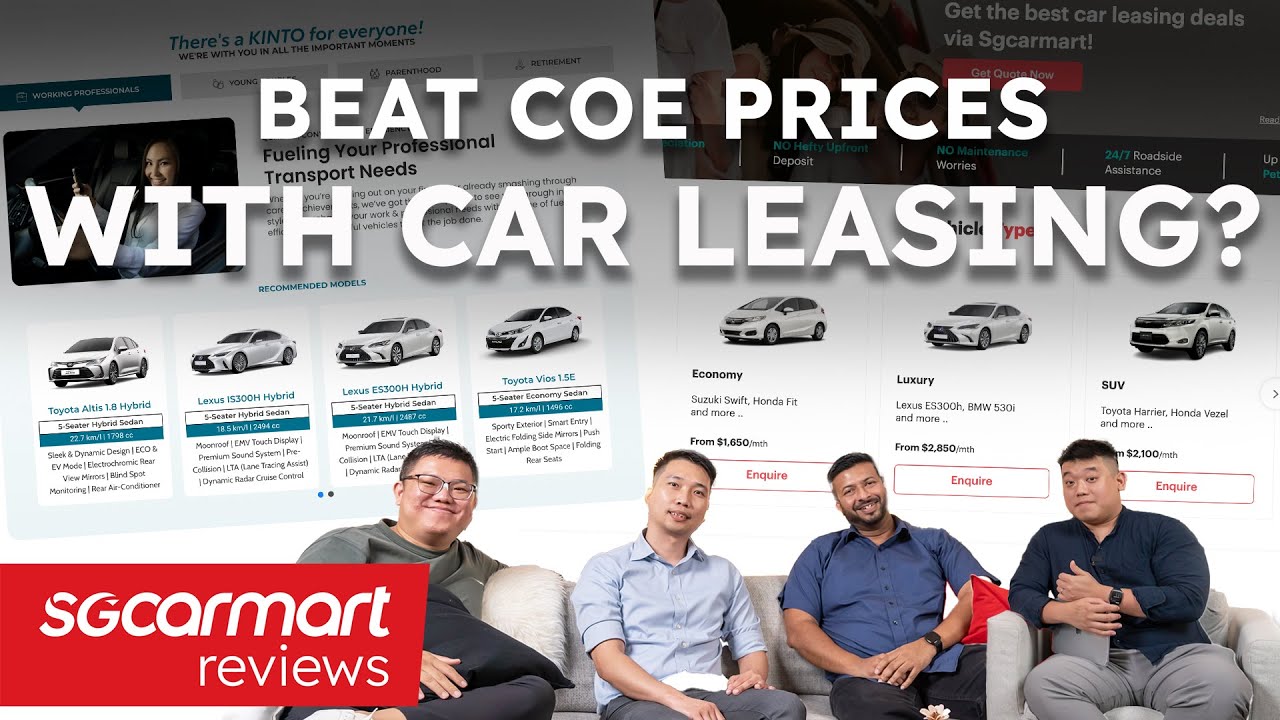 Can we beat high COE prices with car leasing? | Backseat Driver - YouTube