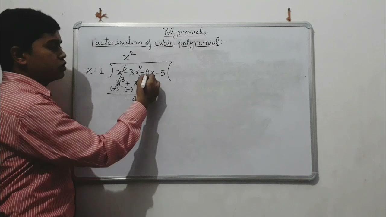 Polynomials class 9th cbse board part 4 - YouTube
