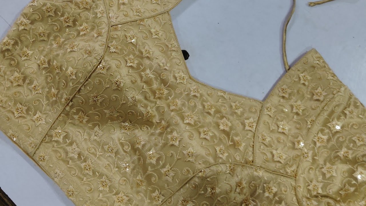 Sute disigne. choli back neck #fashiondesign - YouTube