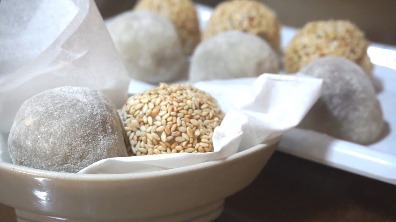 Resep Kue Mochi Isi Kacang Super Lembut, Lumer di Mulut | Ide Cemilan ...