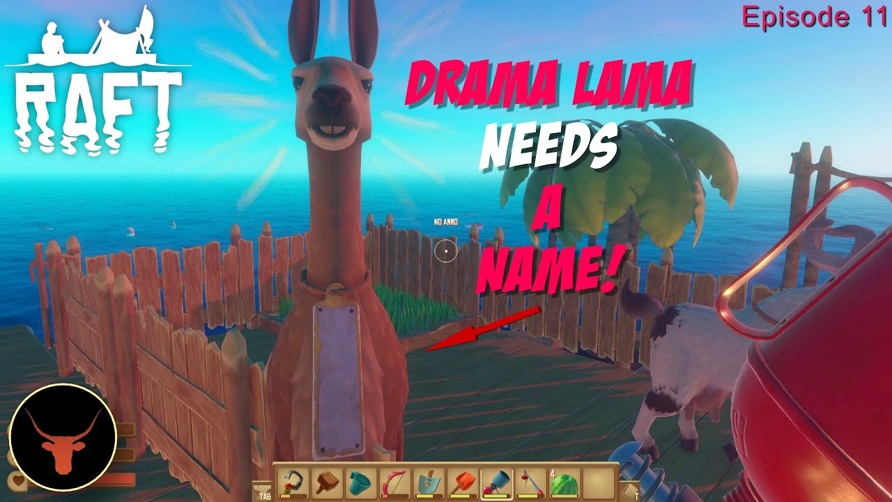[Raft] Drama Lama! - Weekly Survival series - Episode 11 - YouTube