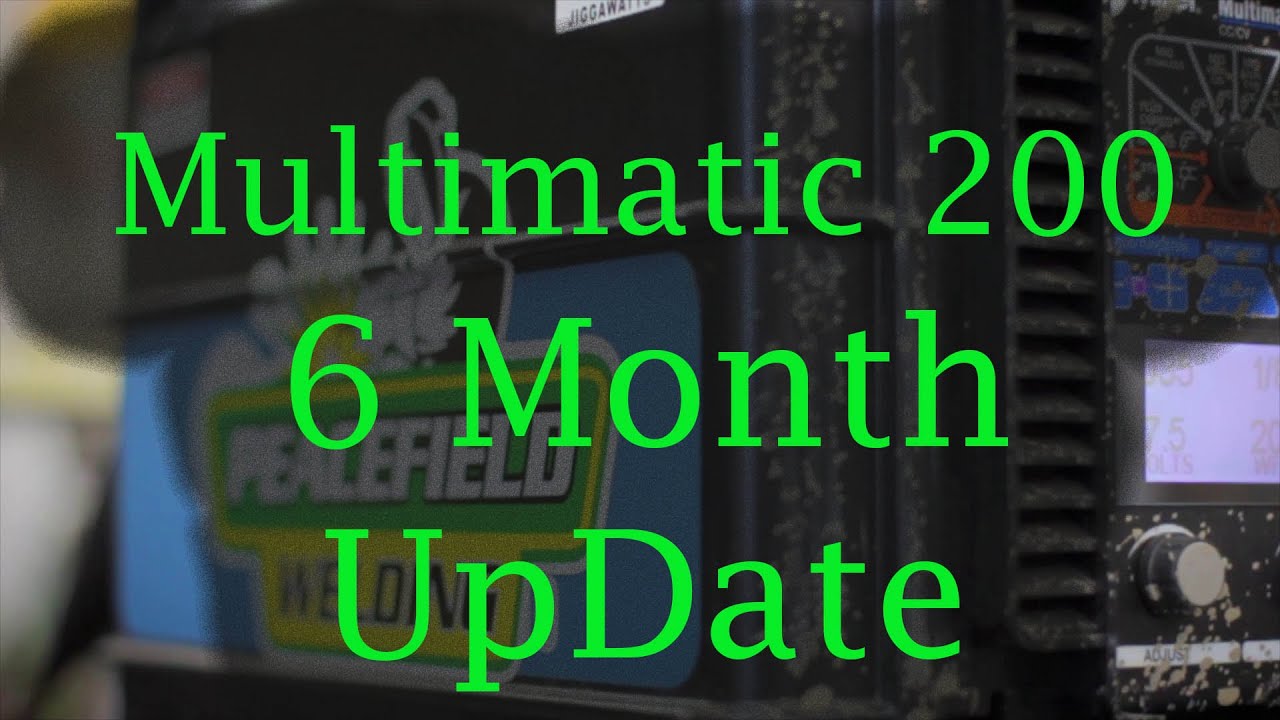 Miller Multimatic 200 6 Month Update - YouTube