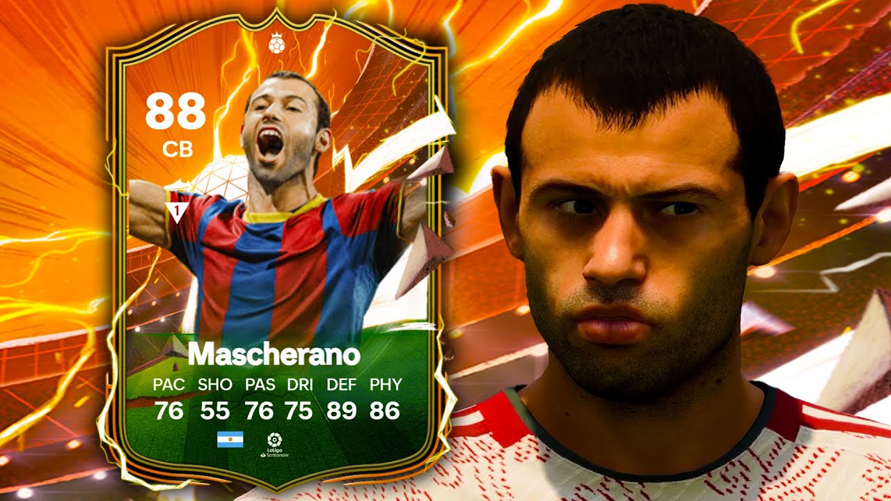 88 Hero Mascherano Player Review - EA FC 24 - YouTube