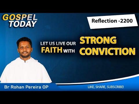 GOSPEL TODAY | 29/08/2024 | Reflection 2200 | Br Rohan Pereira OP ...