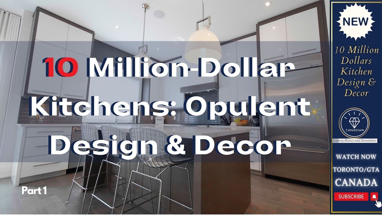 Million-Dollar Kitchens: Opulent Design & Decor | Exclusive Modern ...
