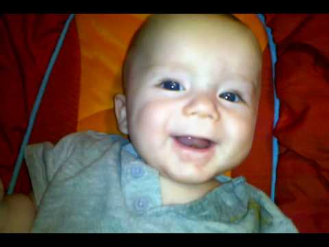Baby Squealing in Delight. - YouTube