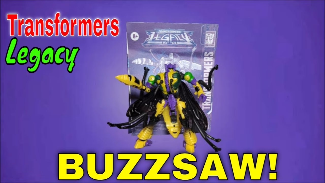 Transformers Legacy Buzzsaw - GotBot True Review NUMBER 978 - YouTube