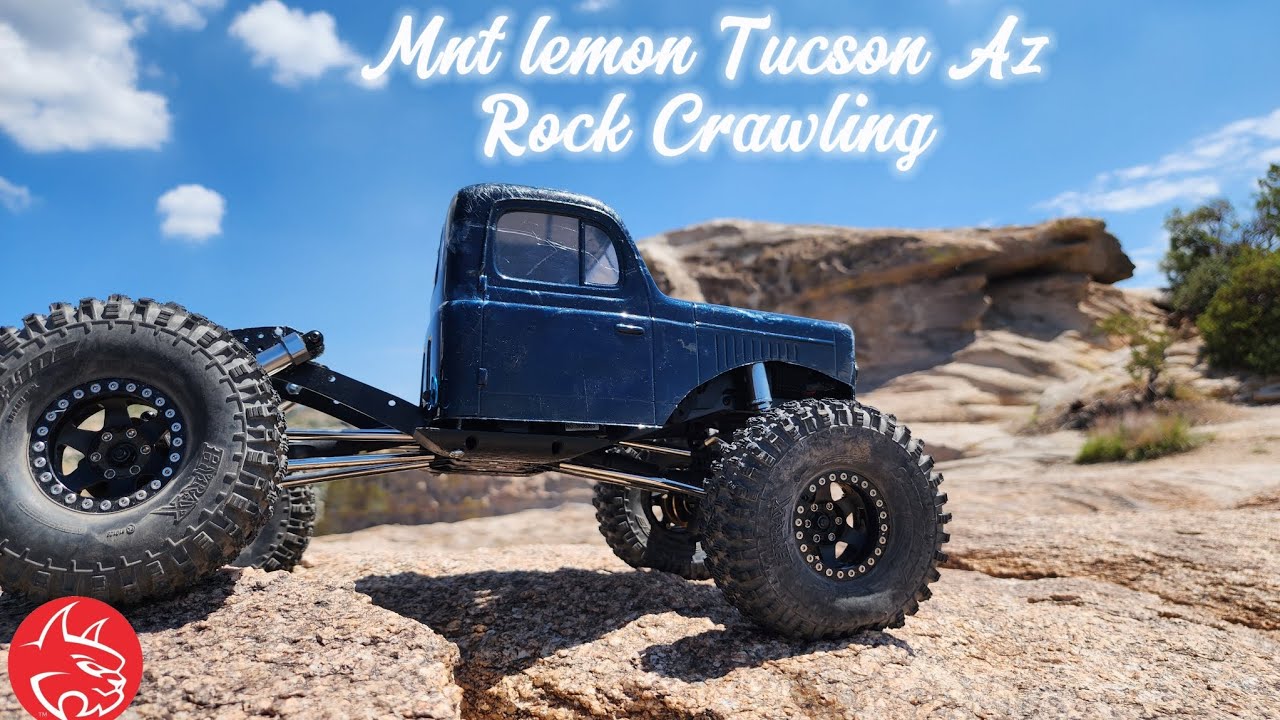 Mnt lemon Rc rock crawling ( #redcat Ascent) - YouTube