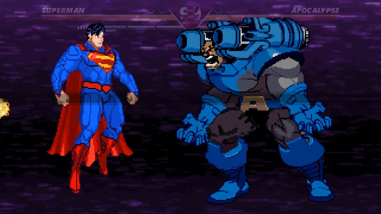 SUPERMAN vs APOCALYPSE - The most epic fight ever made ! - YouTube