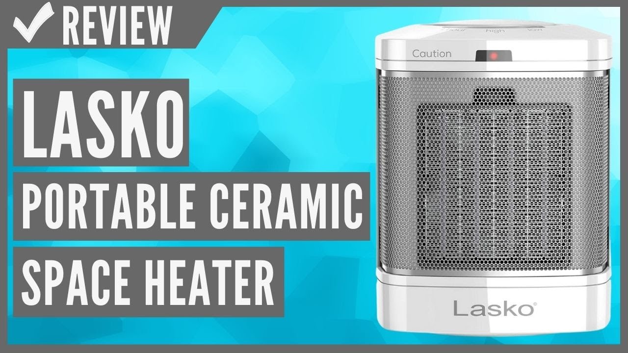 Lasko CD08200 Small Portable Ceramic Space Heater Review - YouTube