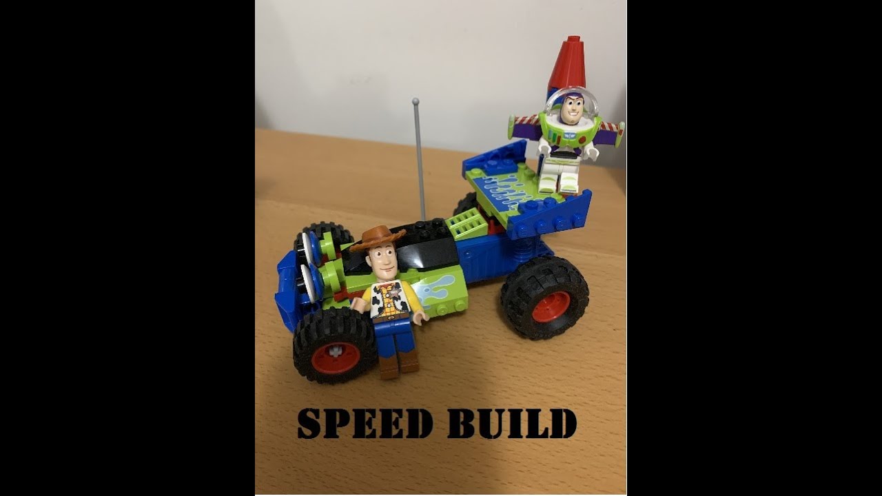SPEED BUILD LEGO Disney TOY STORY WOODY AND BUZZ TO THE RESCUE - YouTube