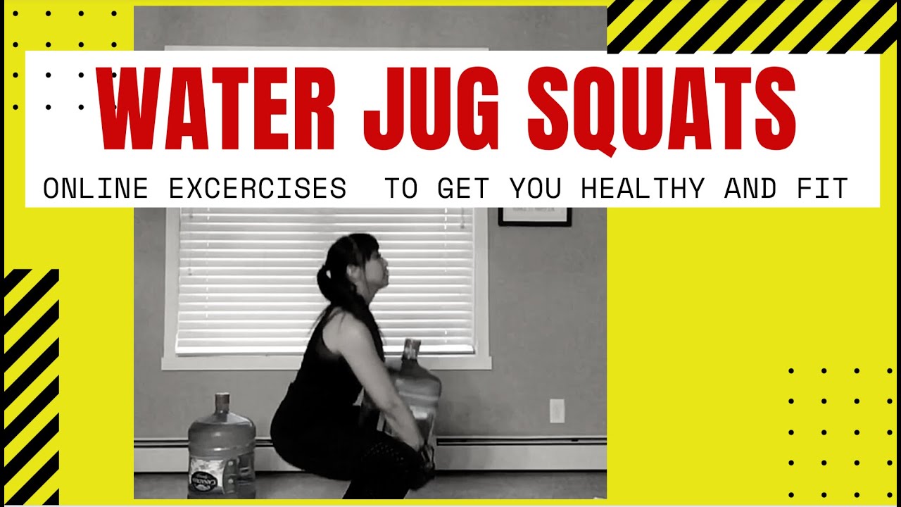 Water Jug Squats - YouTube