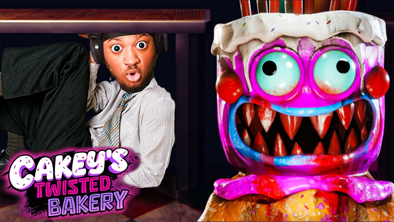 TERRIFIED IN A BAKERY WITH EVIL MASCOTS TRYING TO EAT ME! [Cakey's ...