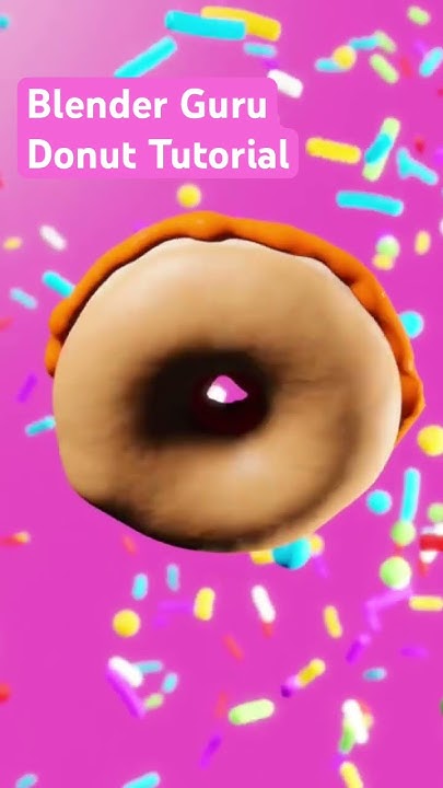 Blender Guru Donut Tutorial #blender #donut - YouTube