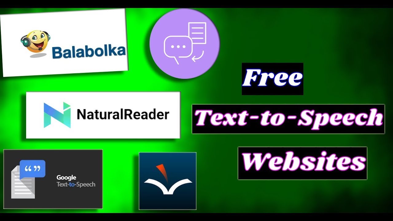 5 Best Free Text-to-Speech AI Websites 2024 | Specific Tech - YouTube