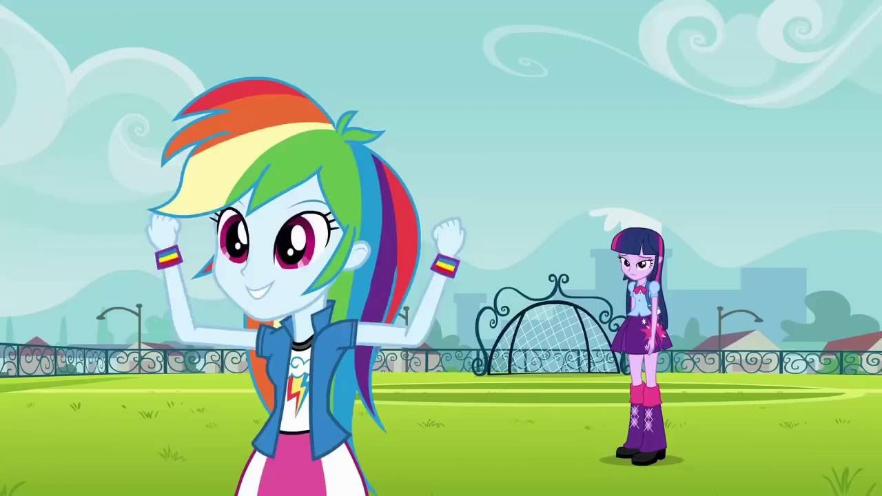 Rainbow Dash VS Twilight to Fitting Music (MLP Equestria Girls ...