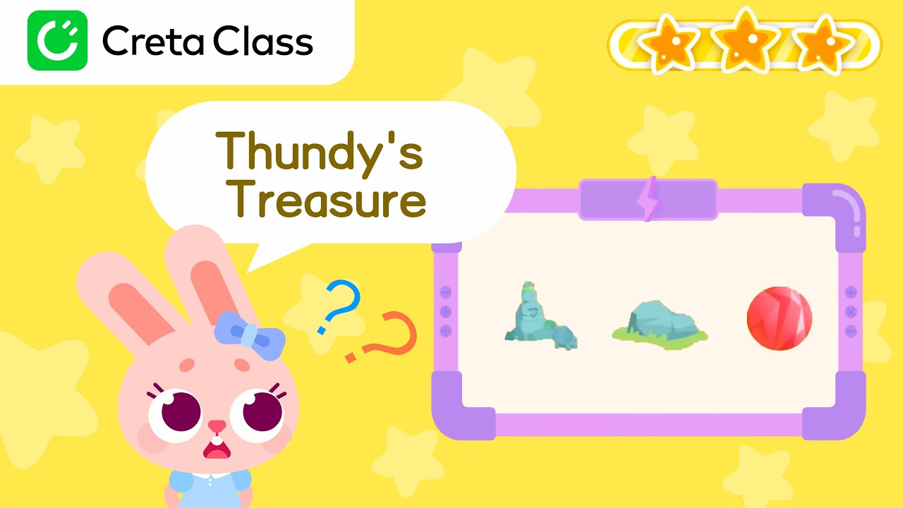 Thundy's Treasure | Math Learning Video for Kids | Fun Math & Creta ...