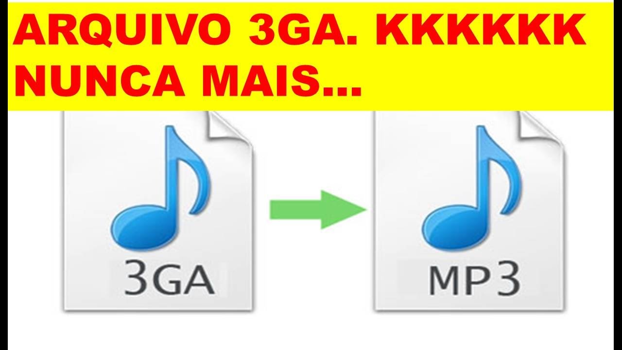 como converter arquivo 3ga para mp3 - YouTube