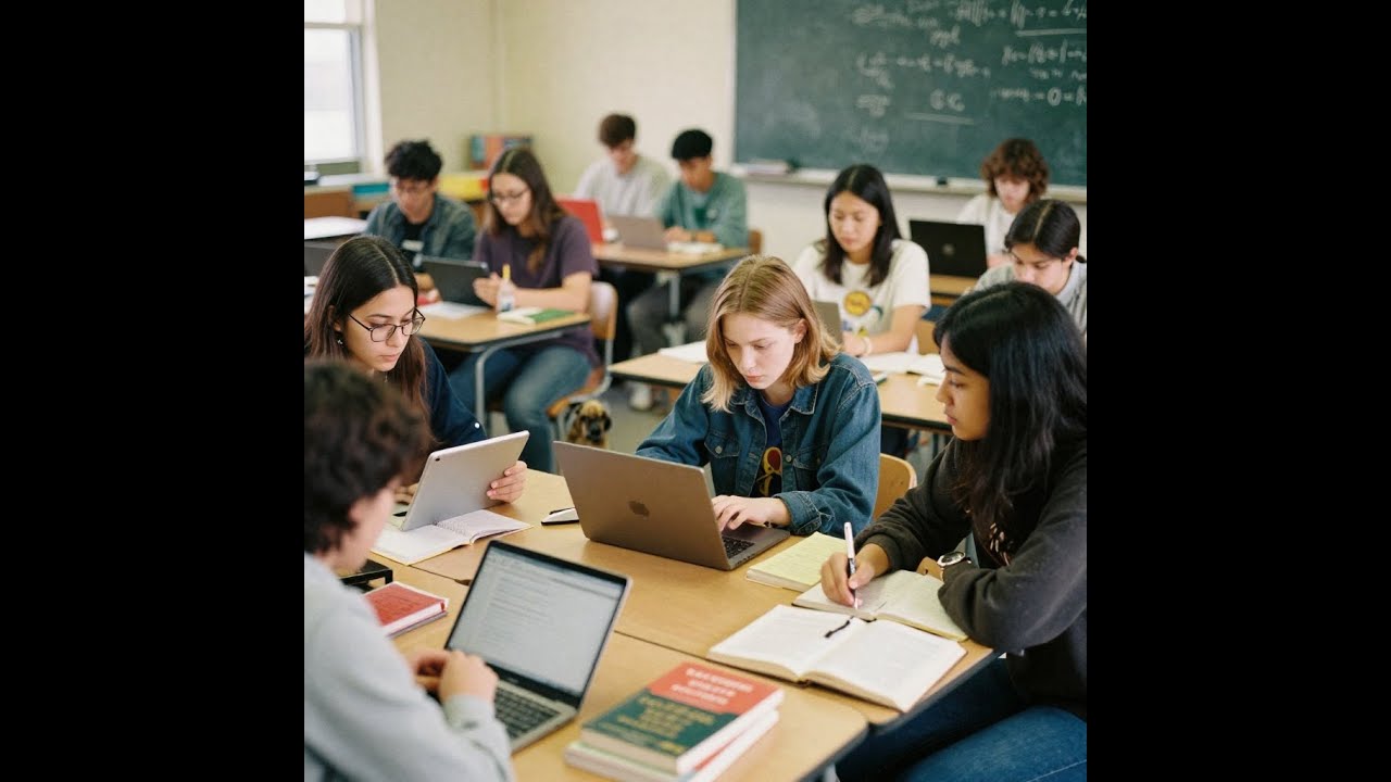 Balancing Digital and Analog Methods in Education - YouTube