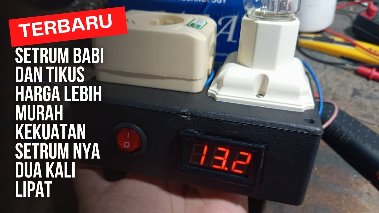 cara membuat alat kejut setrum babi dan tikus menggunakan modul ...