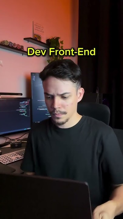 Dev front end não tem um dia de paz… - YouTube