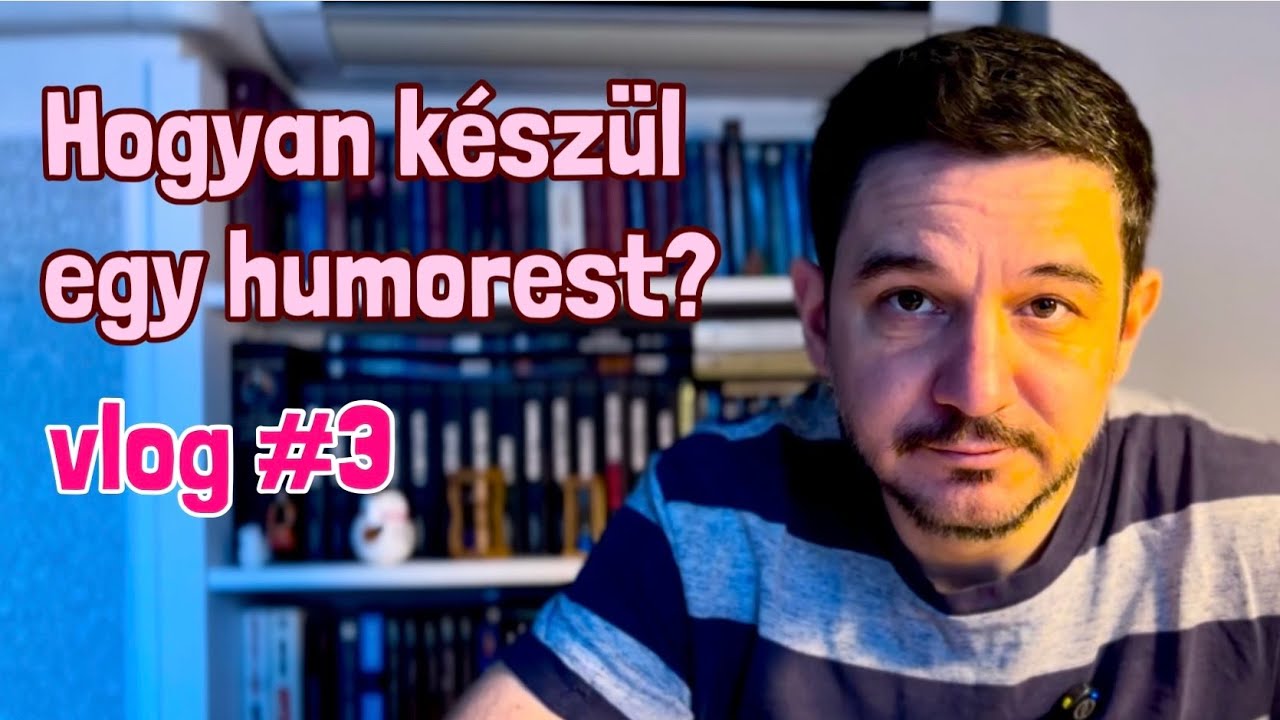 Hogyan készül egy humorest? - Felméri Péter vlog #3 - Stand Up - Showder Klub - Dumaszínház ...