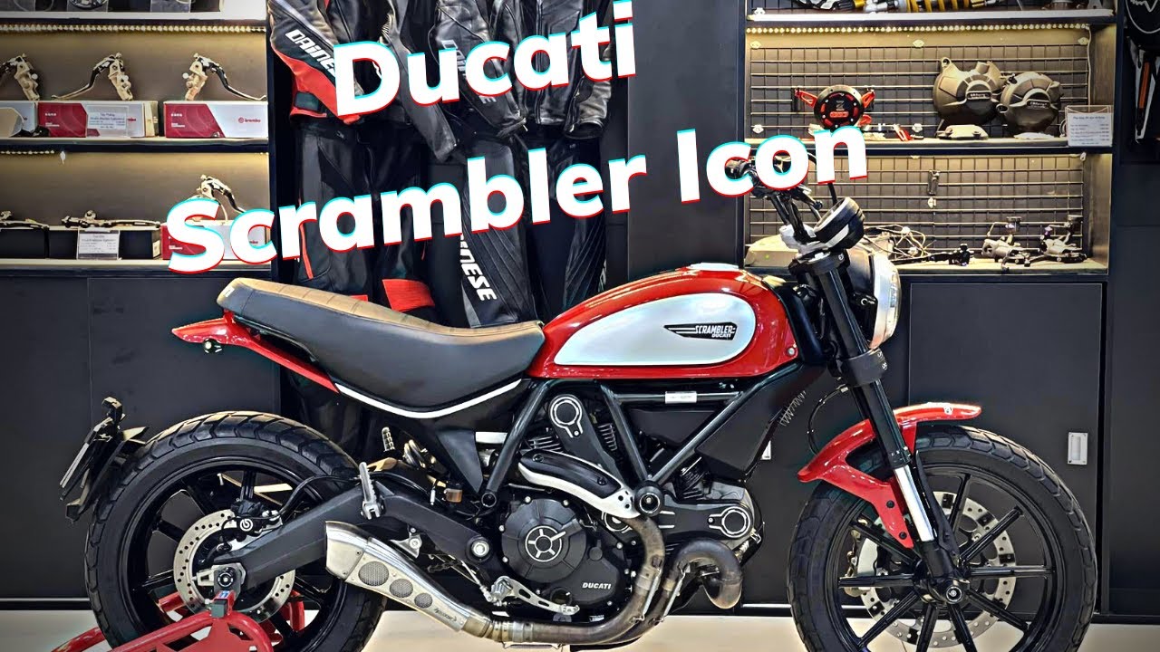 Ducati Scrambler Icon I MotorFun - YouTube