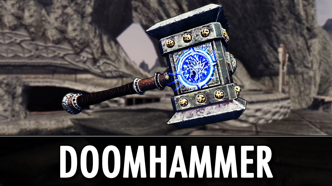 Skyrim Mod Spotlight: Doomhammer - YouTube