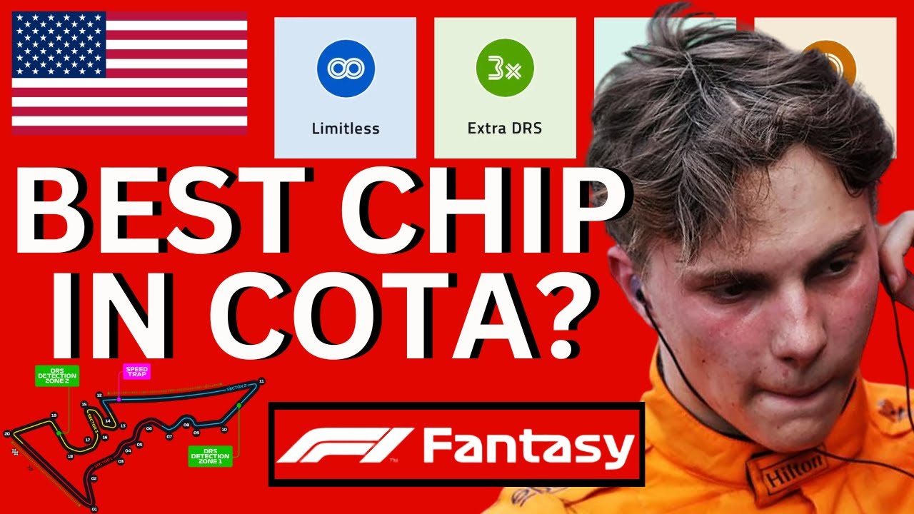 BEST CHIP TO USE IN COTA! | AMERICAN GP CHIP GUIDE | F1 Fantasy Tips ...