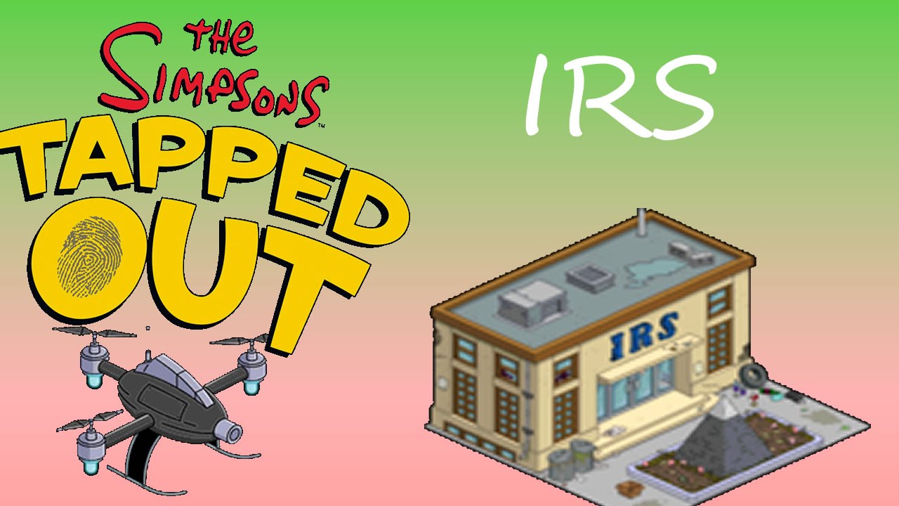 The Simpsons: Tapped Out IRS and Job Manager Update Review - YouTube