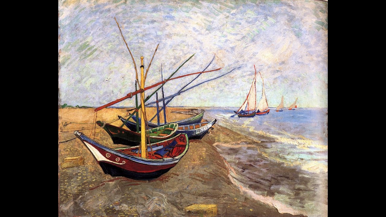 Barques de pêche aux Saintes Maries de la Mer de Van Gogh - La ...
