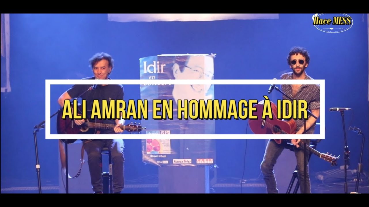 #Ali_AMRAN en hommage à #IDIR_ #Sfina - YouTube