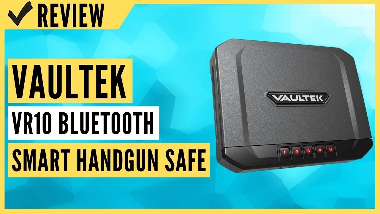 VAULTEK VR10 Lightweight Bluetooth Smart Handgun Safe Review - YouTube