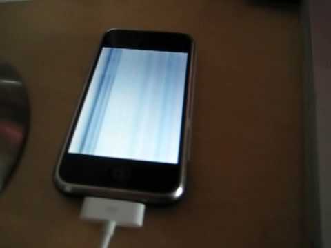 Upgrade firmware (Flashing) iPhone give rainbow colors on screen - YouTube