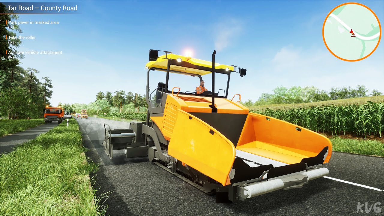 Road Maintenance Simulator Gameplay (PC UHD) [4K60FPS] - YouTube