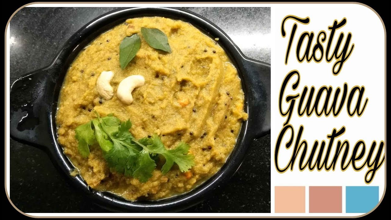 Guava chutney recipe | Amrood ki chutney | Guava chutney without ...