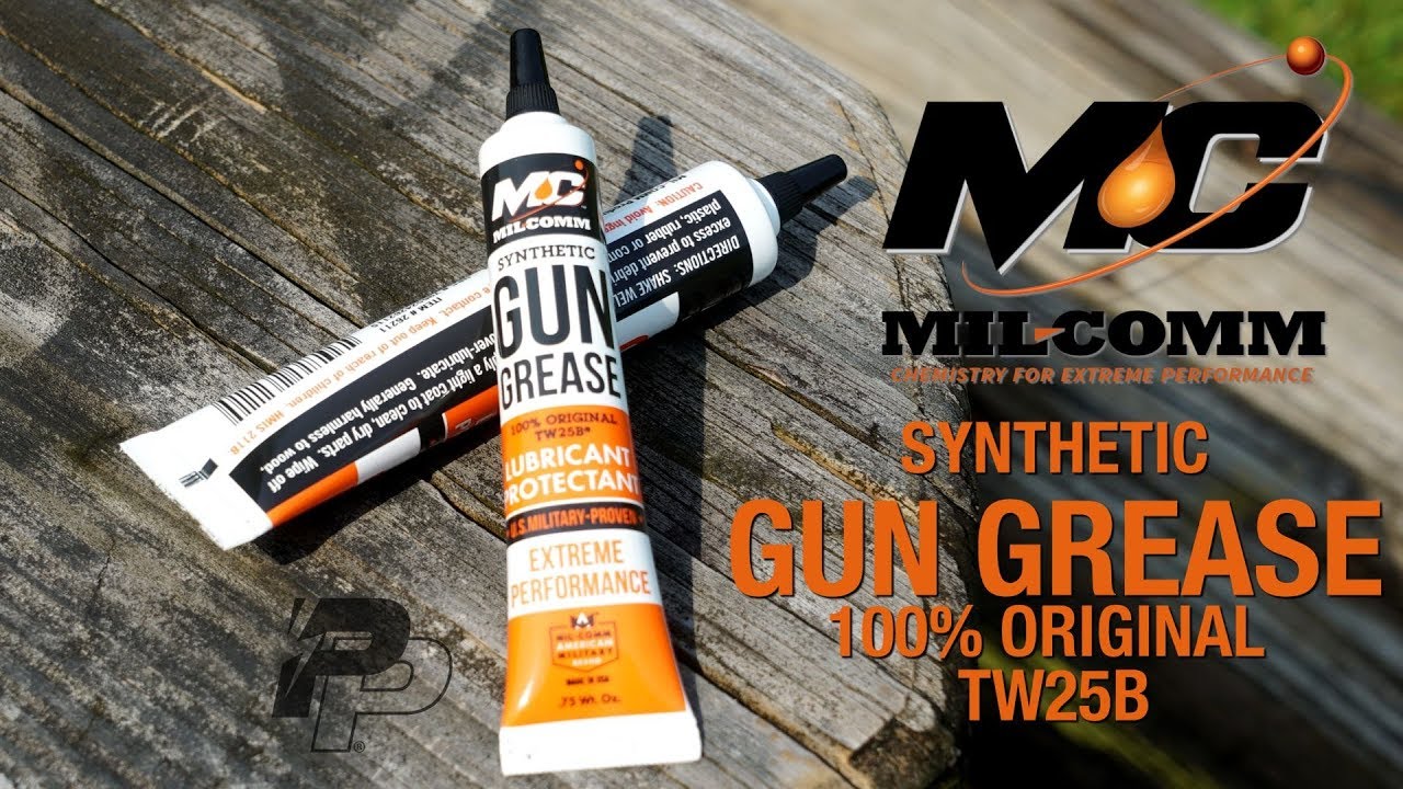 Mil-Comm TW25B Grease - YouTube