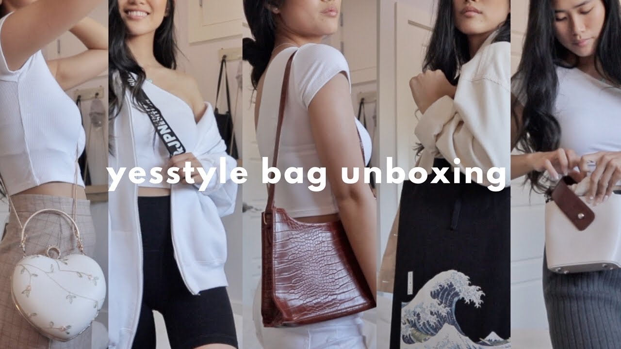 Styling Yesstyle Bags | Box of Chic Unboxing 🥺 - YouTube